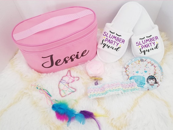 Slumber Party Slumber Party Kit Includes DIY Activity Kids - Etsy