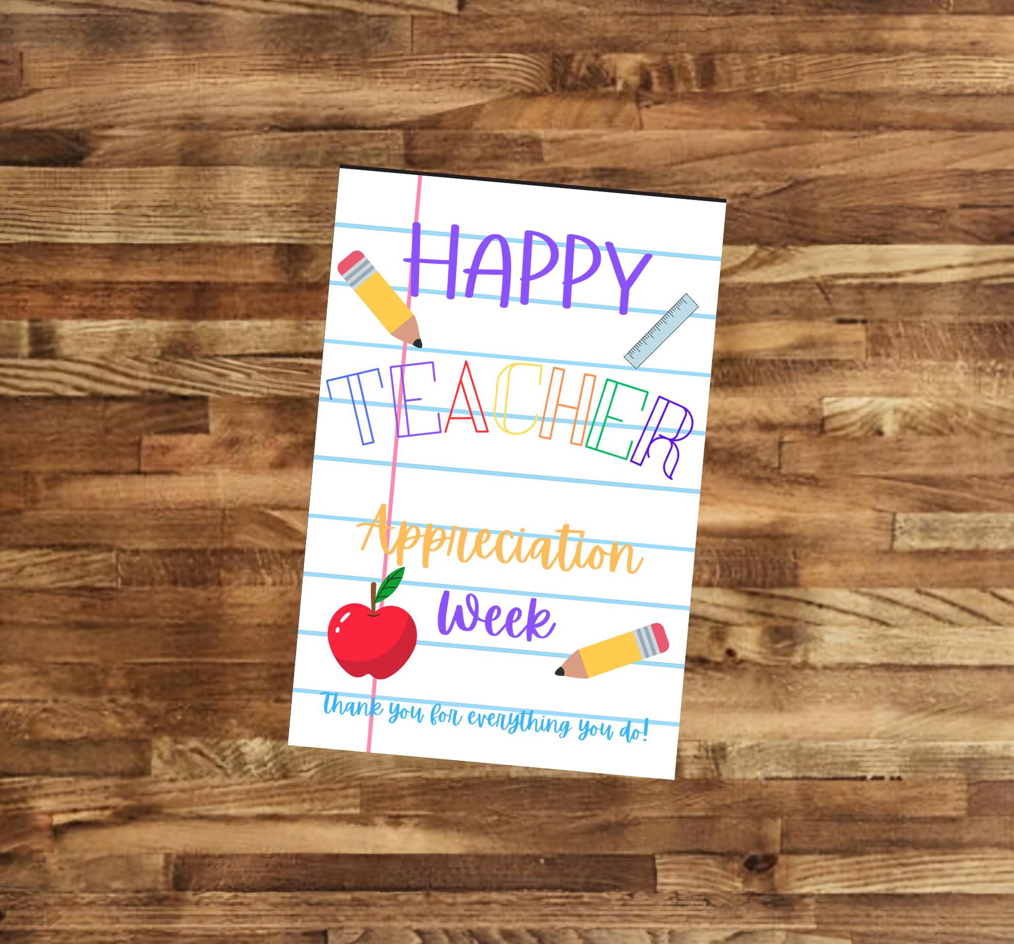 Teacher Appreciation - Etsy