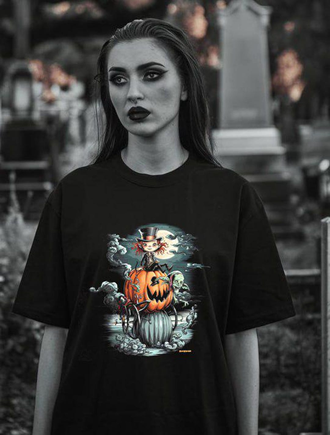 DMI PUMPKIN Gothic Gore Dark Art - Etsy