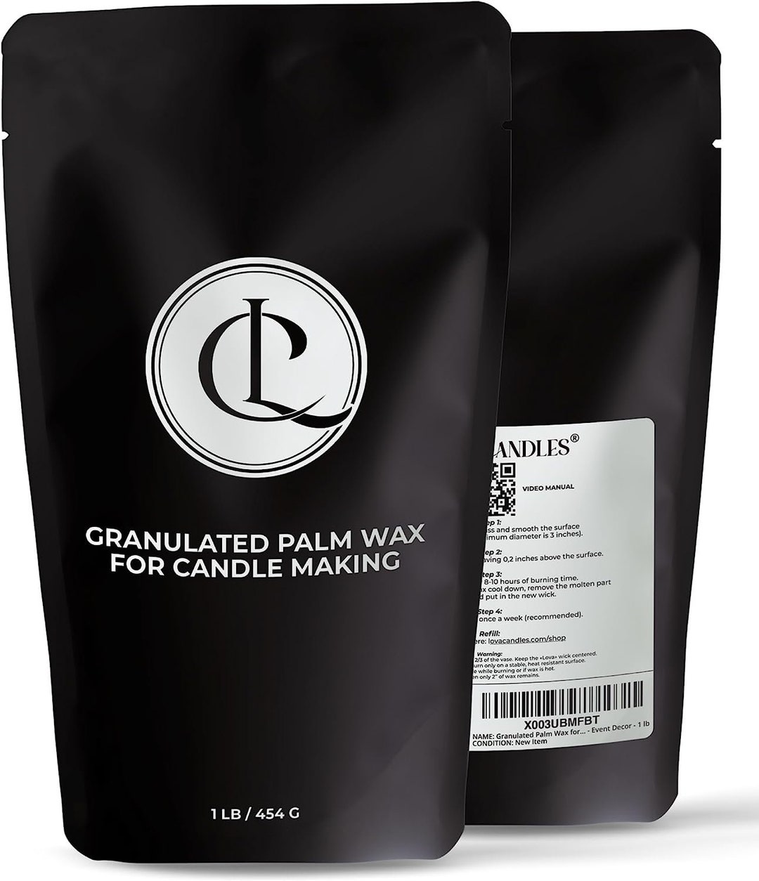 White Candle Sand 908gr 2lb 20 Wicks ,pearled Candle, DIY Candle ...