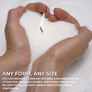 Pearled Wax 55 Lbs (25kg) Candle Powder Sand Wax Candle Sand Candles ...