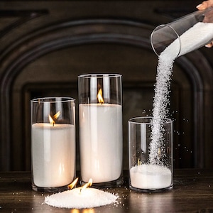 Pearled Wax 55 Lbs (25kg) Candle Powder Sand Wax Candle Sand Candles ...