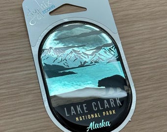 Lake Clark National Park Sticker Souvenir Durable Vinyl Decal for Water ...