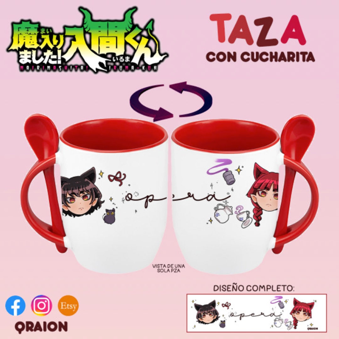 Mairimashita Iruma-kun OPERA Cup With Spoon - Etsy