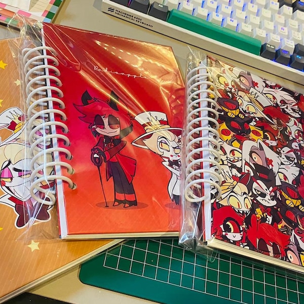 Hazbin Hotel Notebook - Etsy