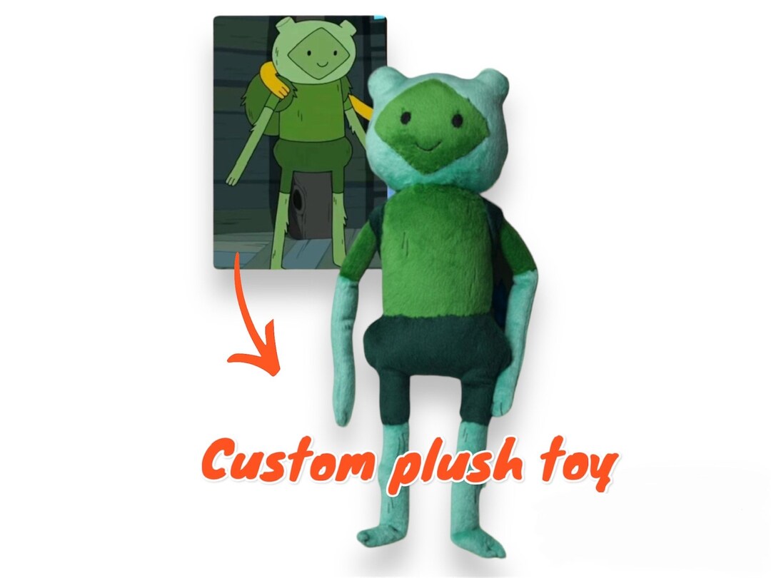 Custom Plushies From Cartoon or Photo. Customized Plush Toys, Gift for ...
