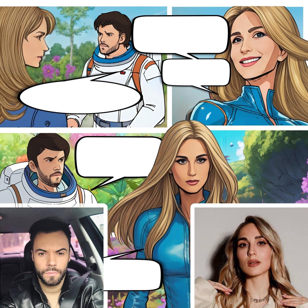 Custom Comic Book From Drawing or Photo, Personalized Comics, Unique ...