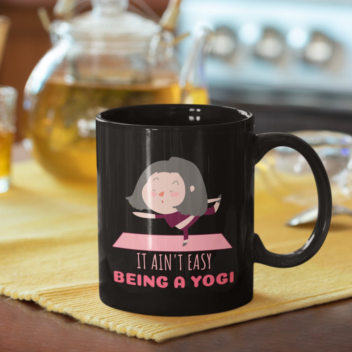 Yogi Mug/Yoga Mug/Reiki Mug For Women/Gift For Yogi/Yoga | Etsy