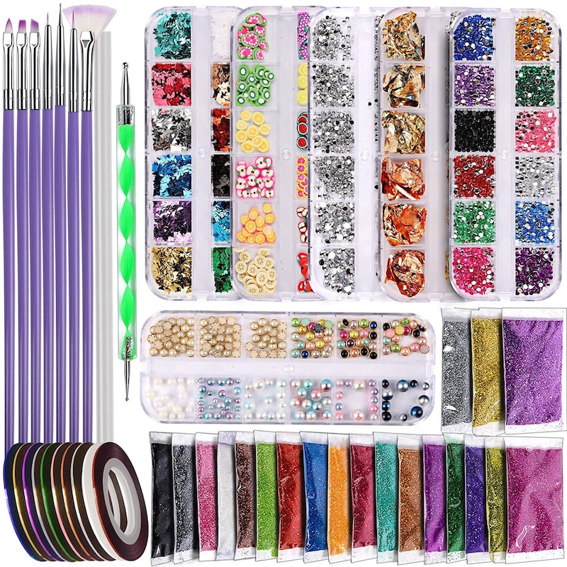 Nail Art Brush Set - Etsy