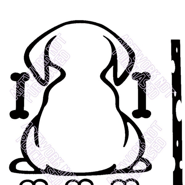 Rear Wiper Dog Svg - Etsy