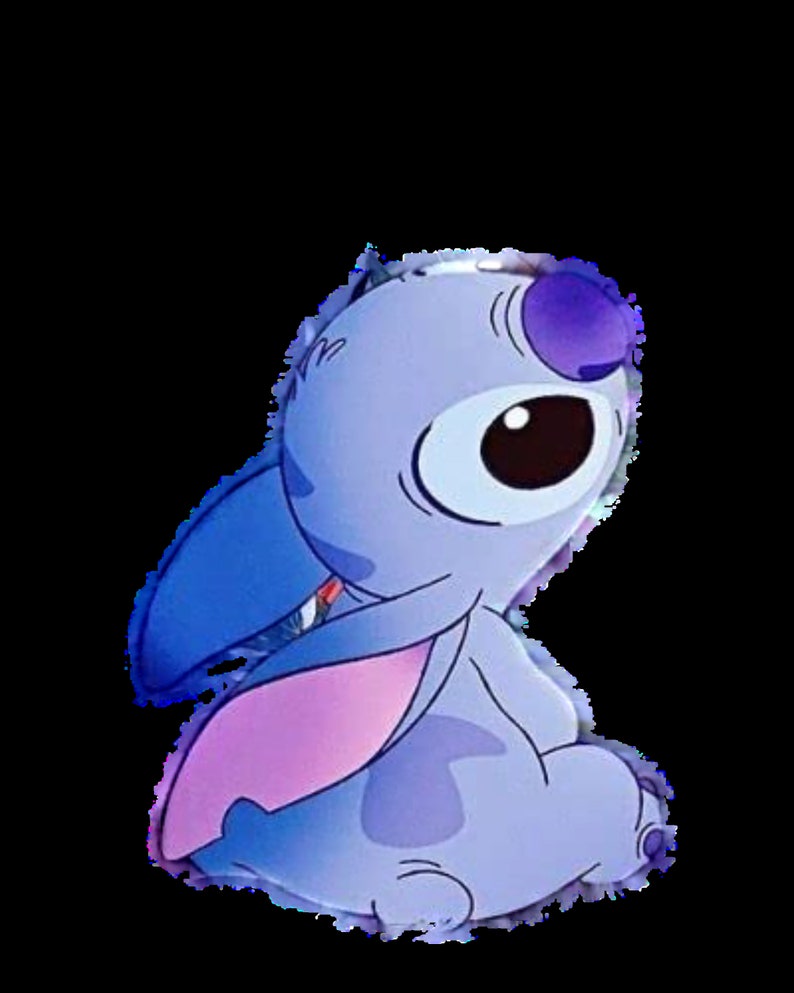 Stitch Transparent Background Print File Colorful DIY - Etsy