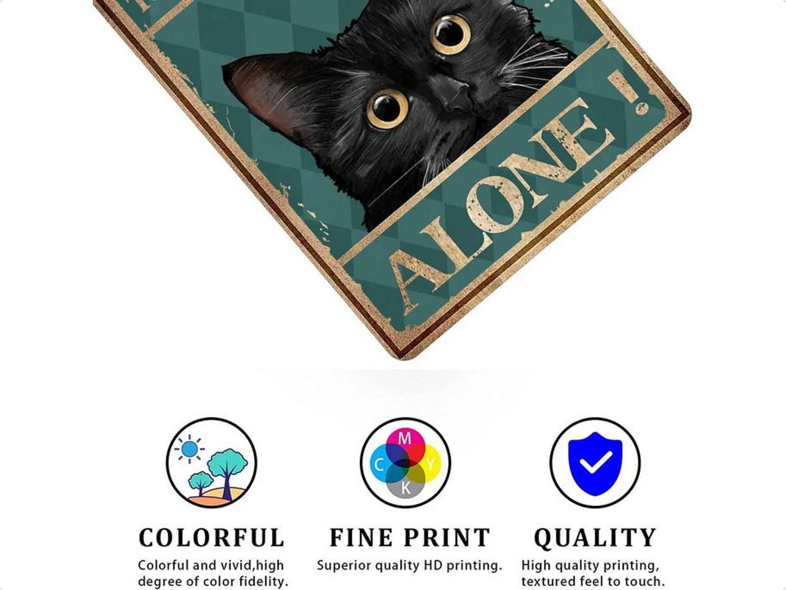 Funny OCD Metal Sign: Rustic Cubicle Wall Art, Made in USA - Etsy