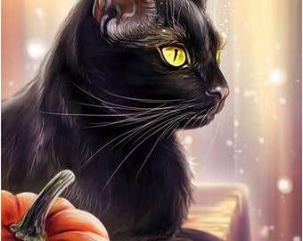 The Cats of Witchcraft DIY Printable Wiccan Wicca Art Witch Gift Black ...