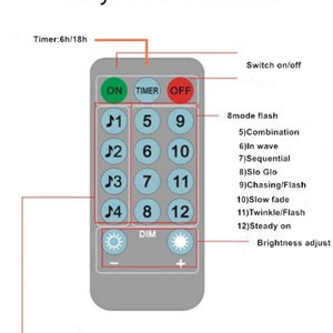 Sound Activated Music String Lights 32.8ft 100leds 12 Modes Waterproof ...