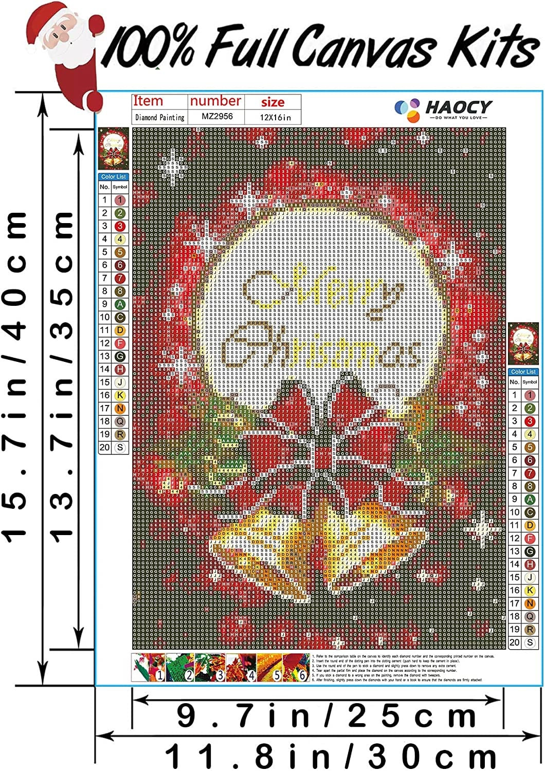 Merry Christmas Diamond Painting Kits Christmas Diamond Art - Etsy