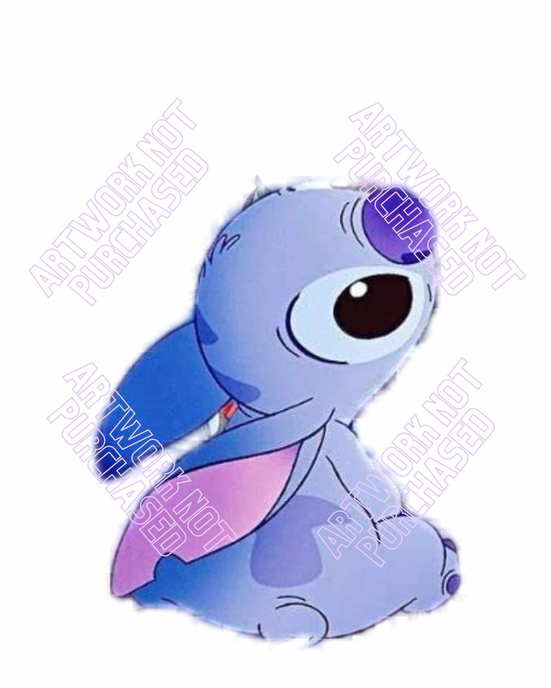 Stitch Transparent Background Print File | Colorful DIY Frameable Wall ...