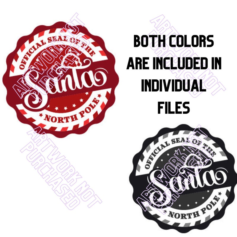 Official Santa Seal - Etsy