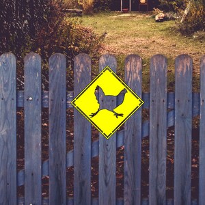 Chicken Crossing the Road Metal Chicken Crossing Sign Drive - Etsy
