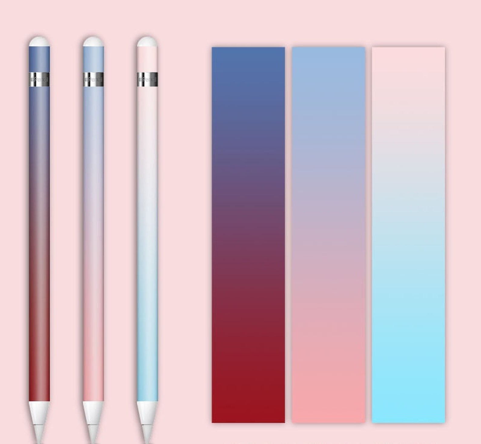 Apple Pencil Skin Cute Pattern Sticker Apple Pencil Silicone | Etsy