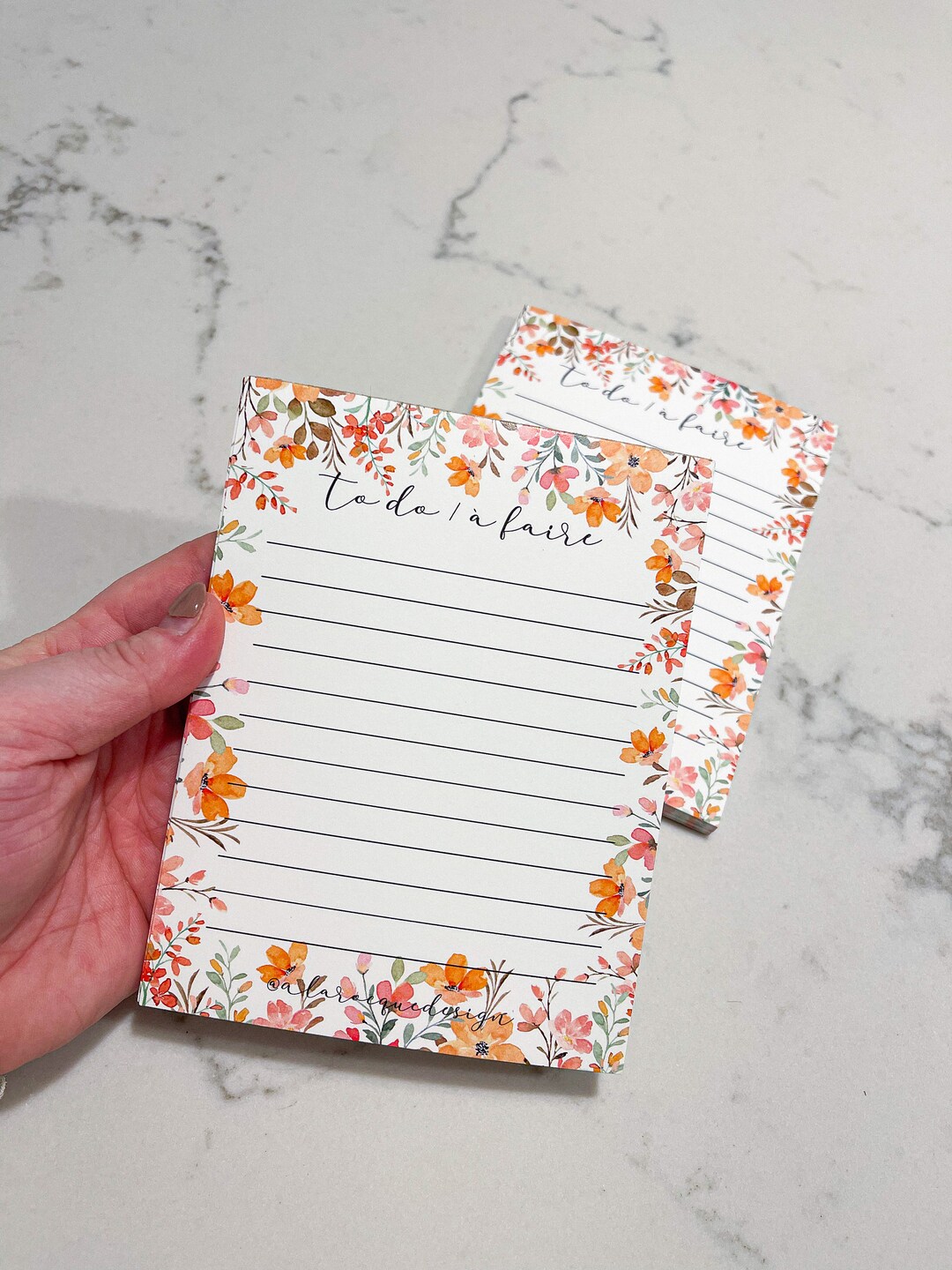 To Do List Daily Planner Carnet De Note Stationery Pad - Etsy