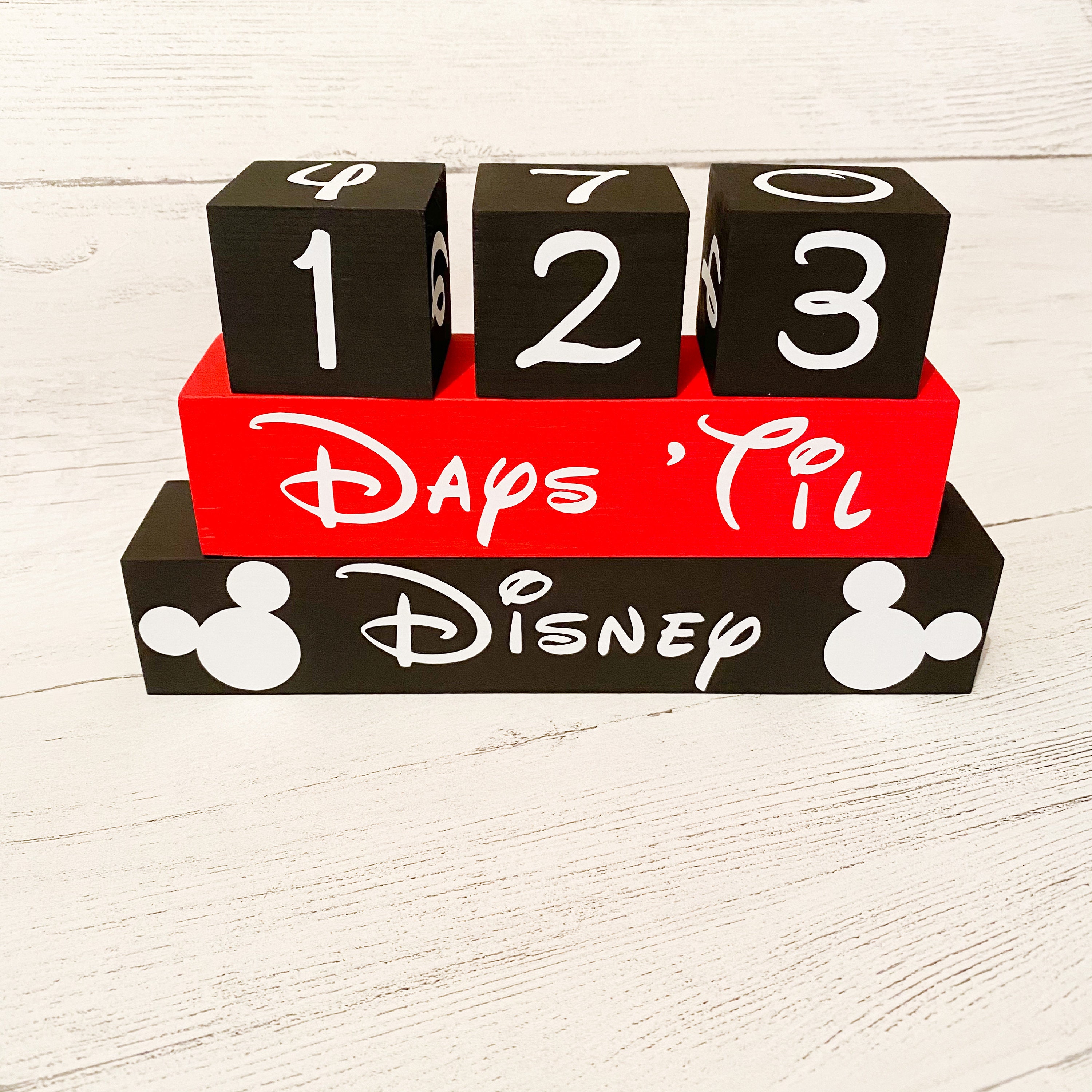 Disney Countdown Days Until Disney Disney Holiday | Etsy UK
