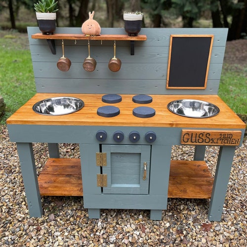 Mud Kitchen With Double Sink - Etsy