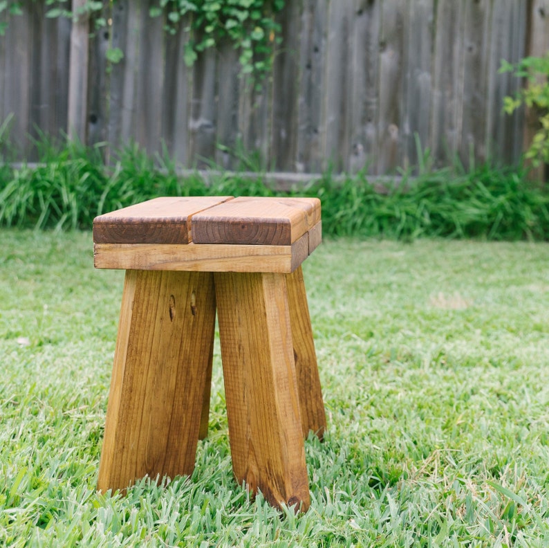 Wooden Stool - Etsy