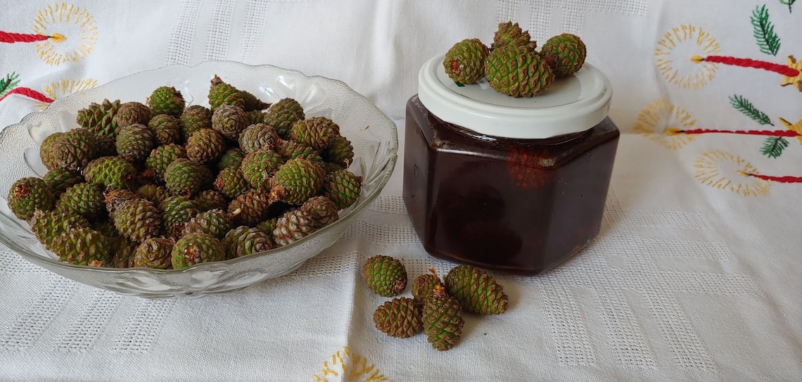Pine Cone Jam14oz Net Honey Pinecone Jam Syrup Honey - Etsy Canada