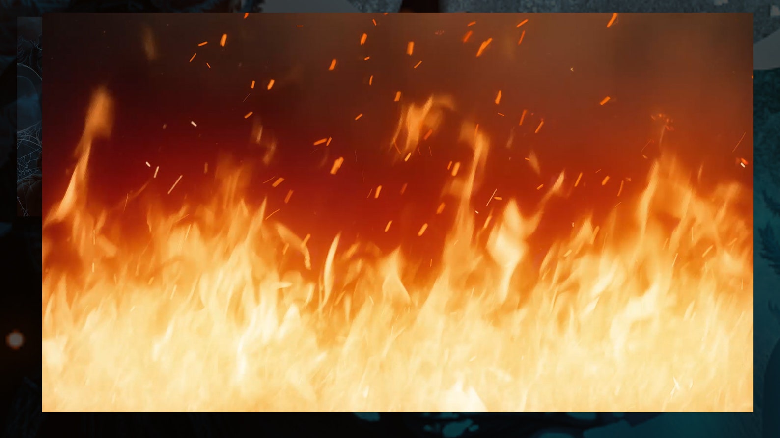 Animated Fire Flames Overlays Alerts Panels Webcam Face-cam Live Screen ...