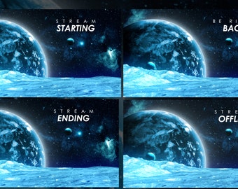 Twitch Space Overlay - Etsy