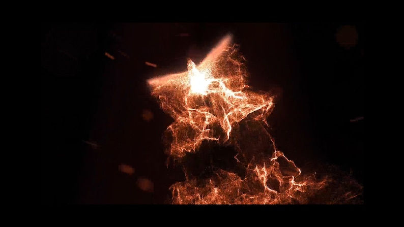 Animated Twitch Fire Overlay Fire Phoenix Stream Pack - Scenes Alerts ...