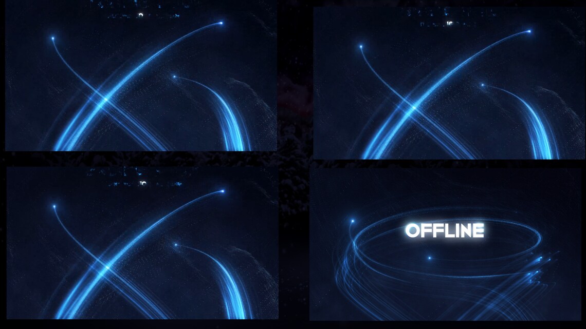 Full Animated Spirit Wolf Stream Overlays and Scenes Package - Etsy