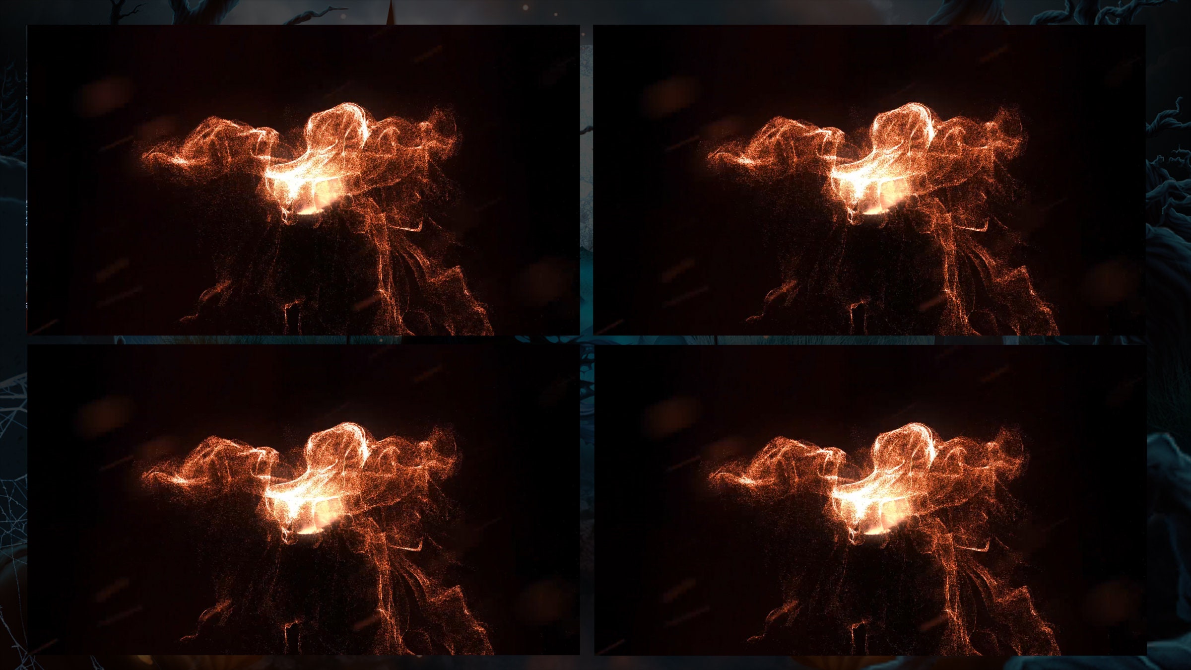 Animated Twitch Fire Overlay Fire Phoenix Stream Pack - Scenes Alerts ...