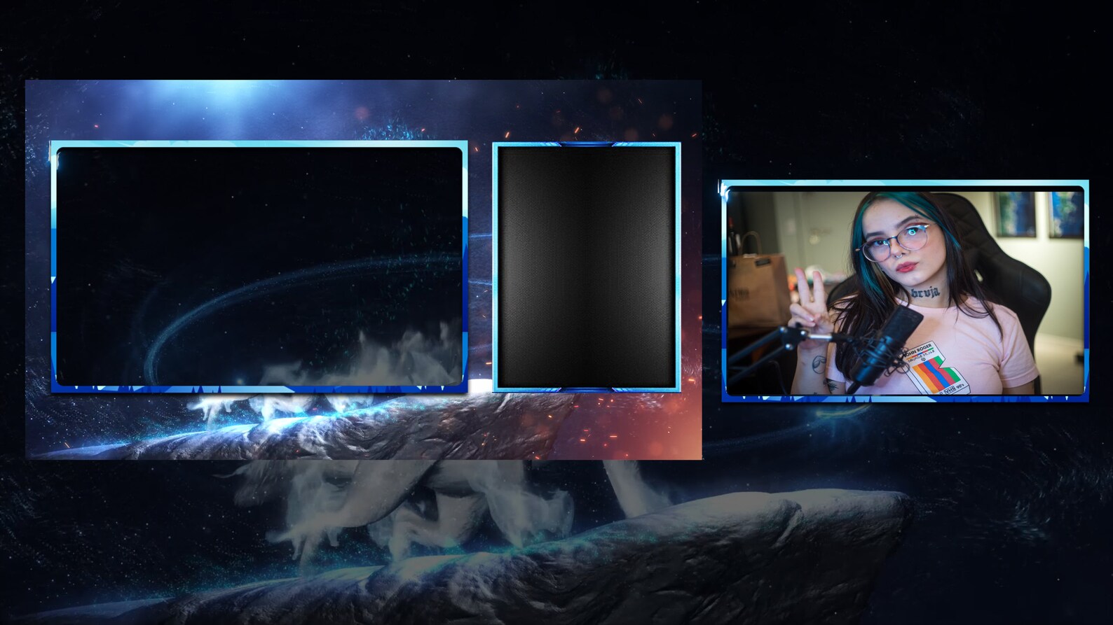 Full Animated Spirit Wolf Stream Overlays and Scenes Package - Etsy