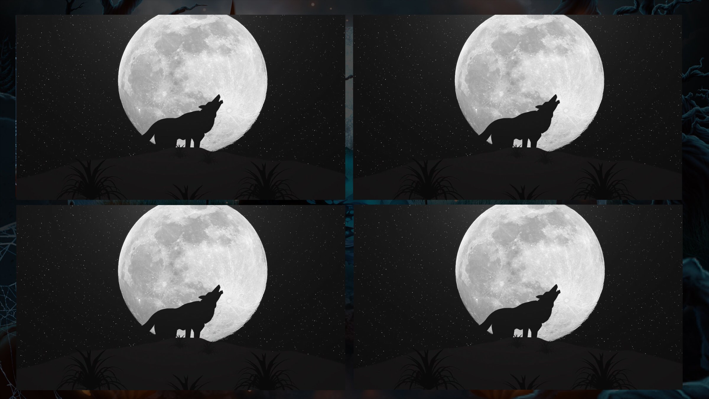 Animated Spirit Wolf Stream Overlays and Scenes Pack for Twitch - Etsy