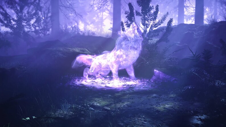 Animated Spirit Wolf Stream Overlays and Scenes Pack for - Etsy
