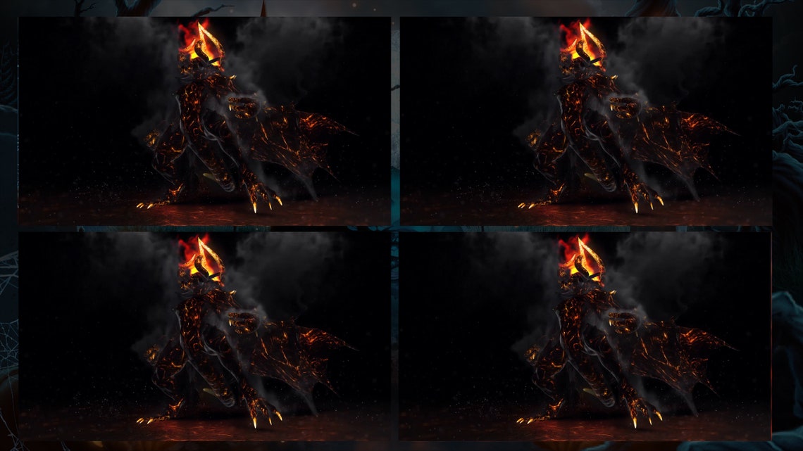 Animated Dragon Fire Twitch Stream Overlay - Etsy