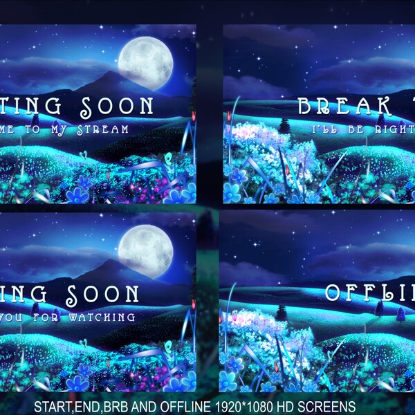 Final Fantasy Twitch Overlay - Etsy