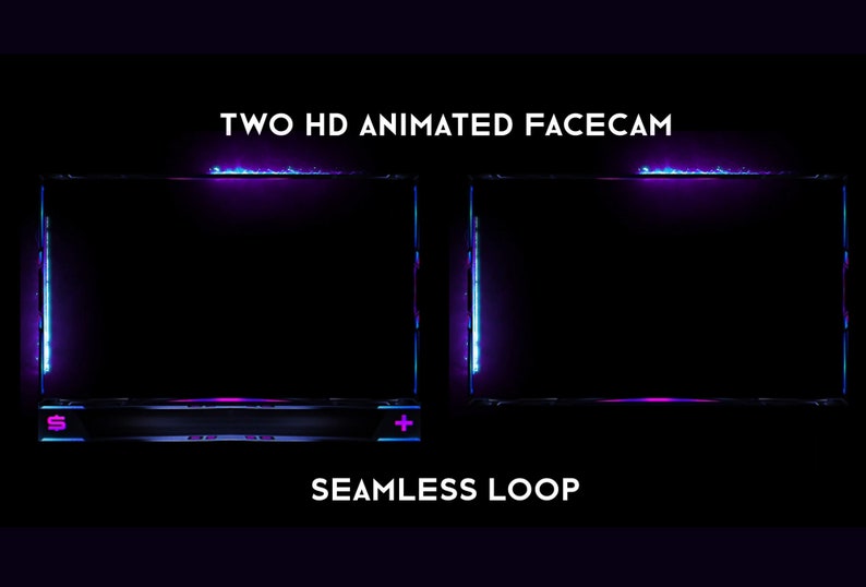 Animated Stream Retro Space Universe Overlays Panels Scenes | Etsy