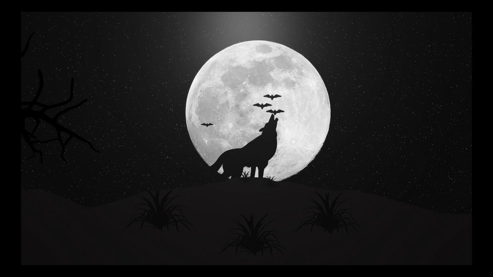 Animated Spirit Wolf Stream Overlays and Scenes Pack for Twitch - Etsy