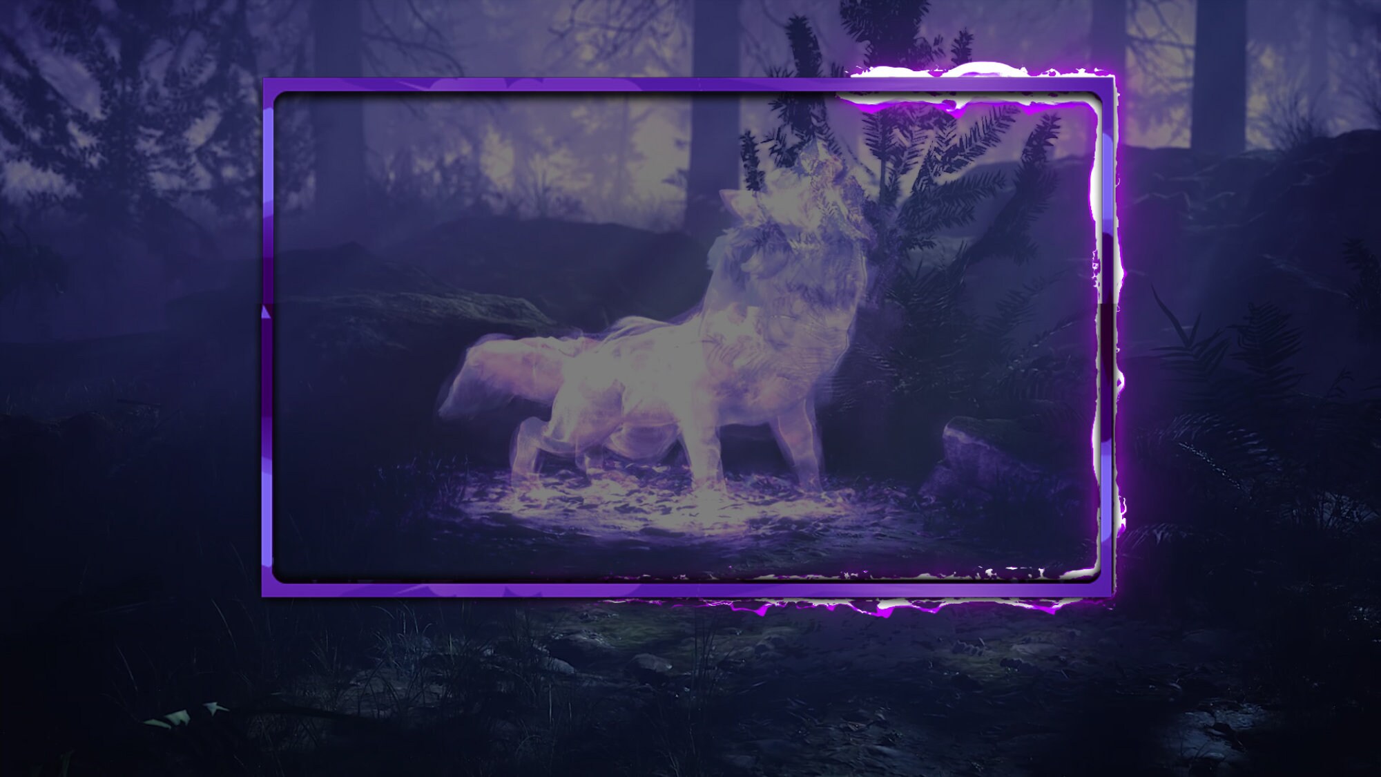 Animated Spirit Wolf Stream Overlays and Scenes Pack for - Etsy UK