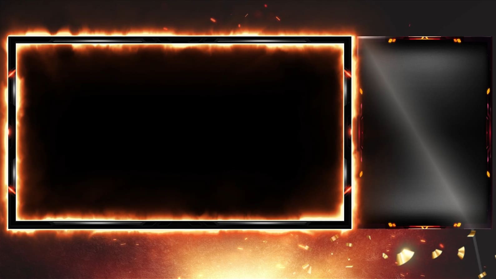 Fire Twitch Animated Stream Package animated | Etsy UK