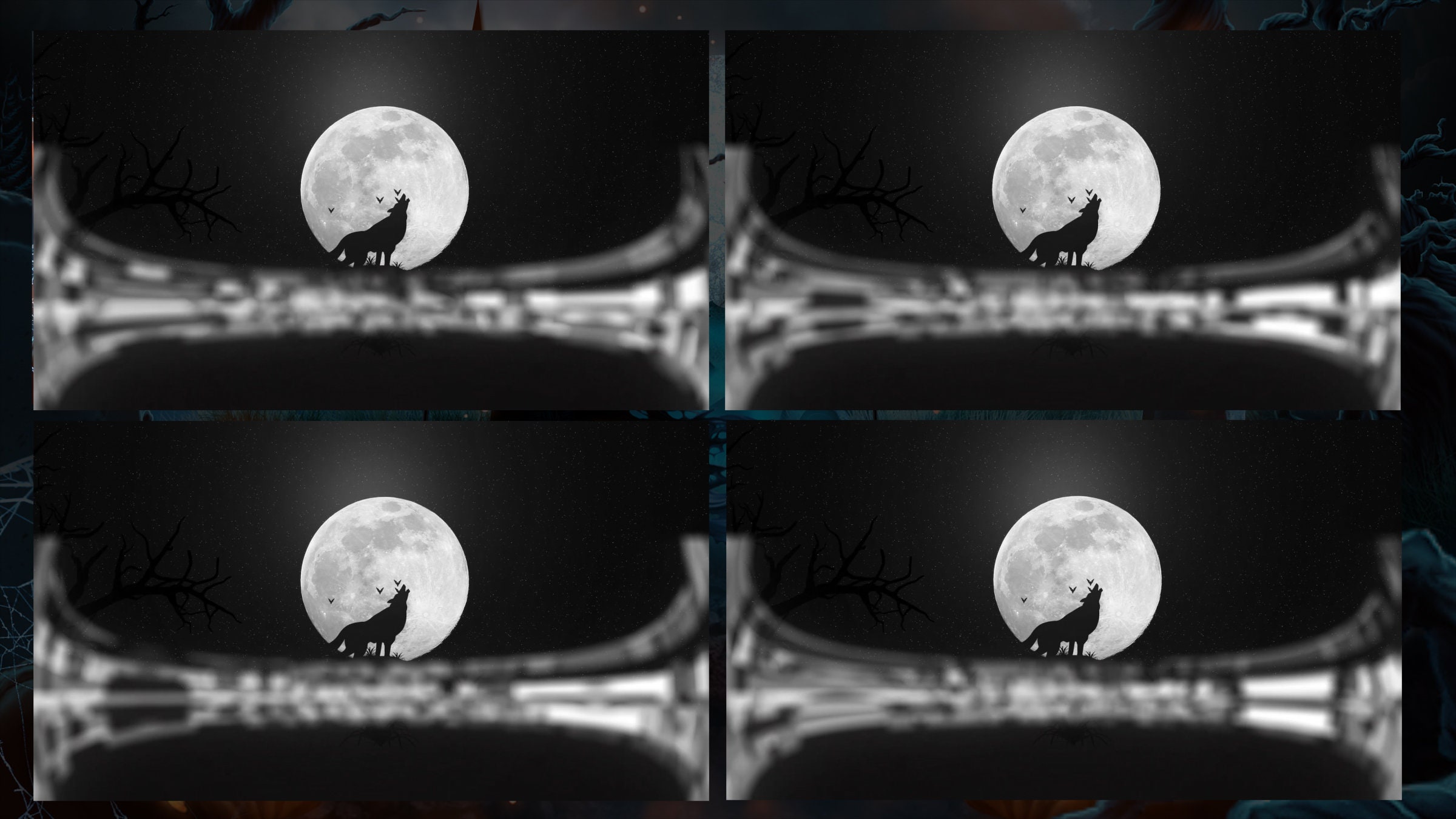 Animated Spirit Wolf Stream Overlays and Scenes Pack for Twitch - Etsy