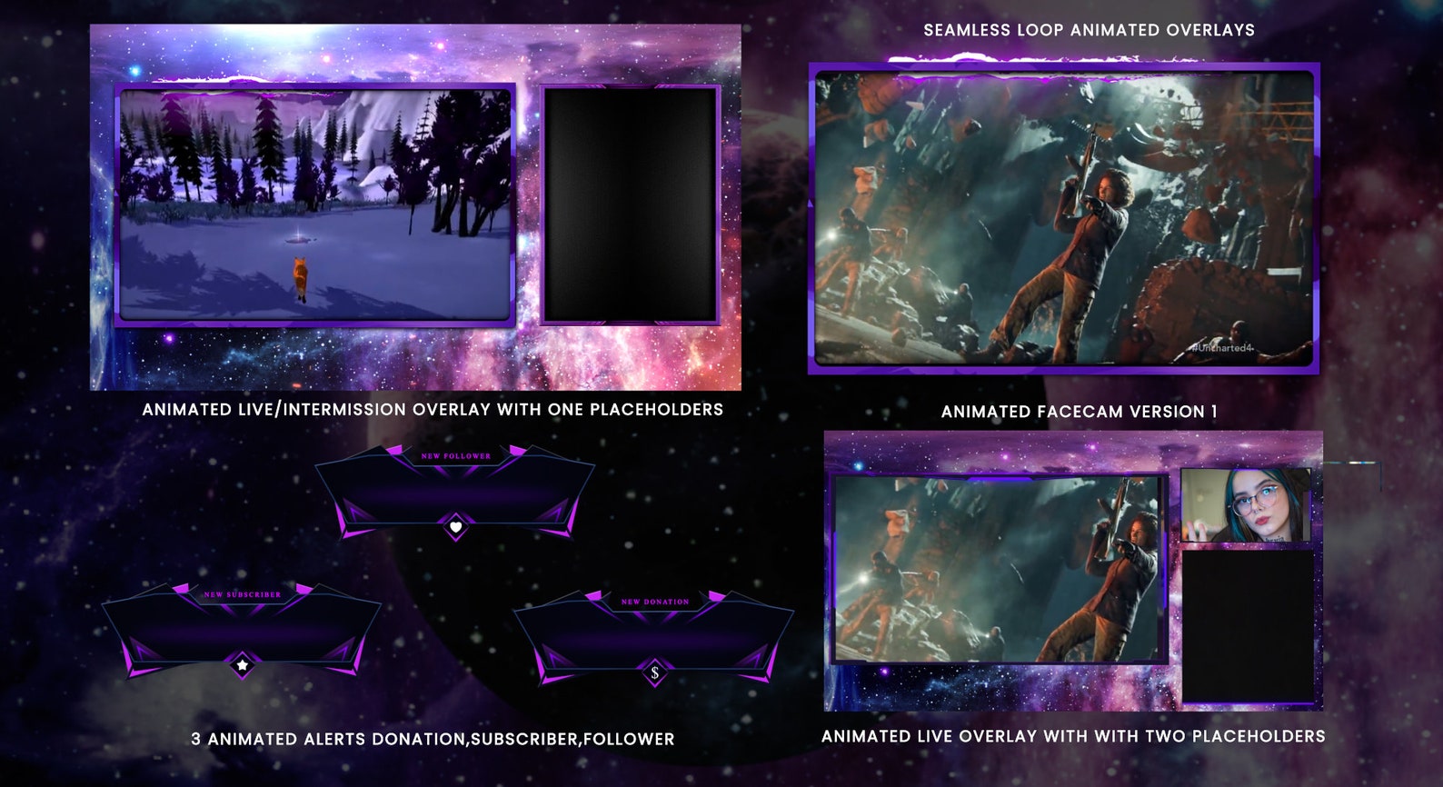 Animated Stream Overlay - Etsy