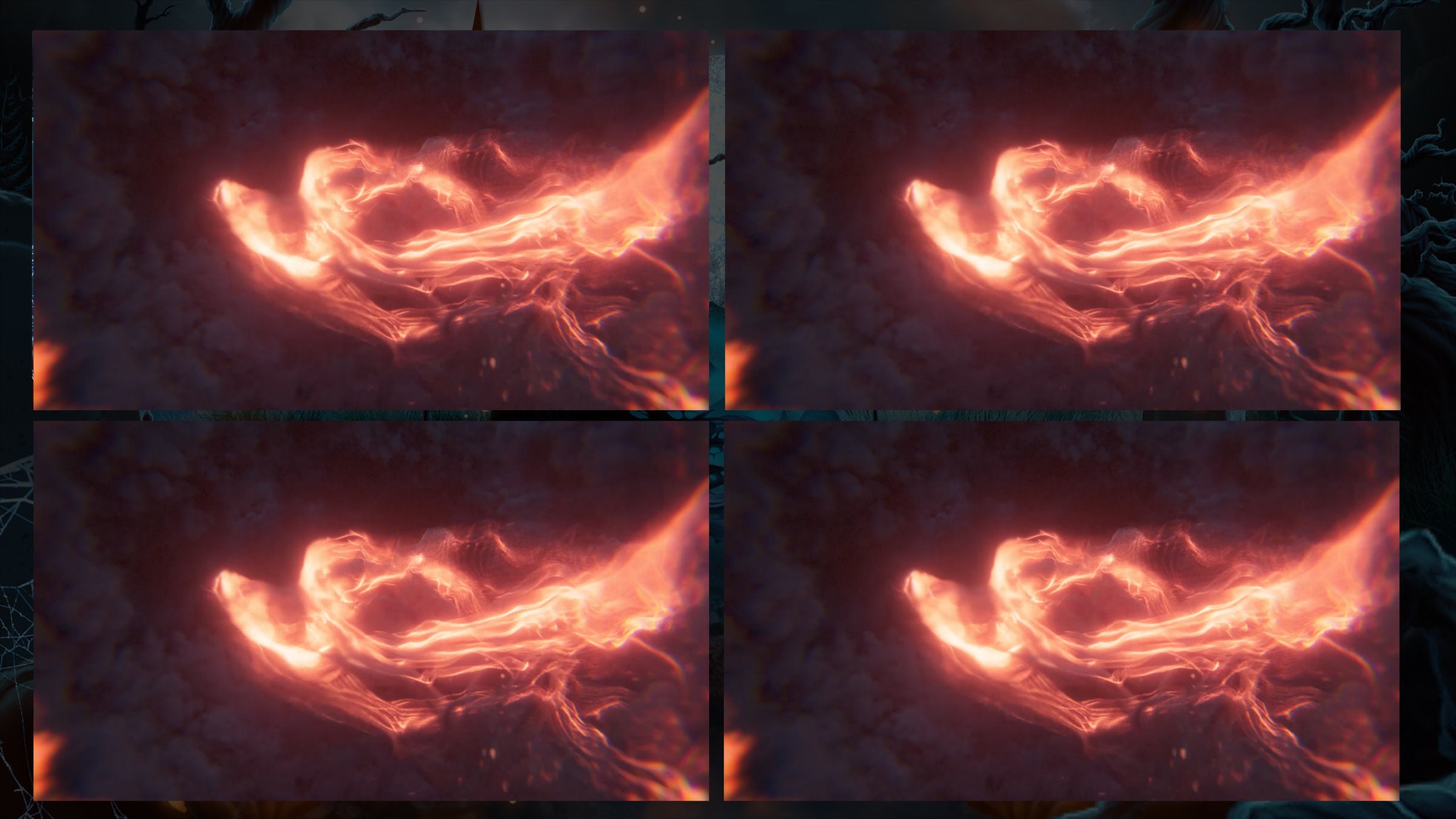 Animated Twitch Fire Overlay Phoenix Stream Pack Scenes Alerts Facecam ...