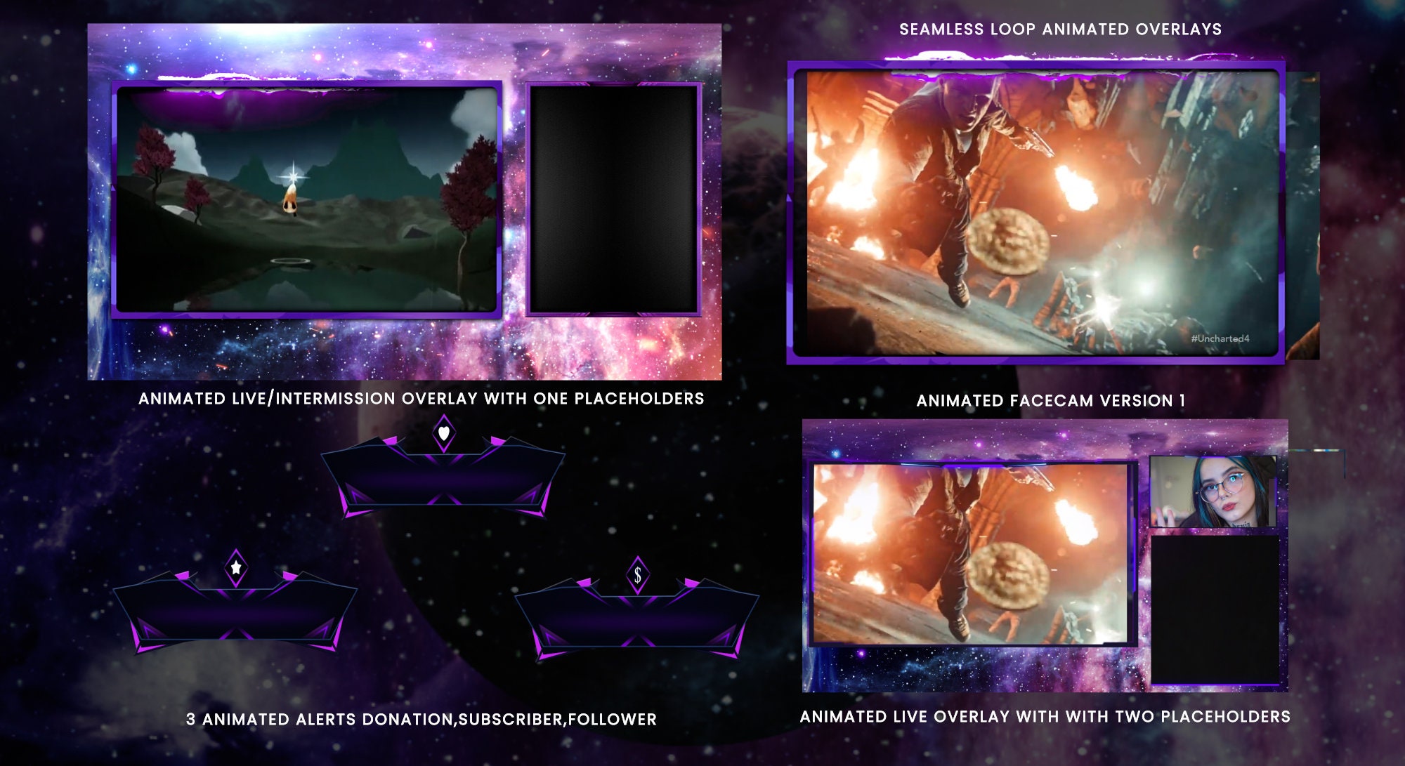Animated Stream Overlay - Etsy