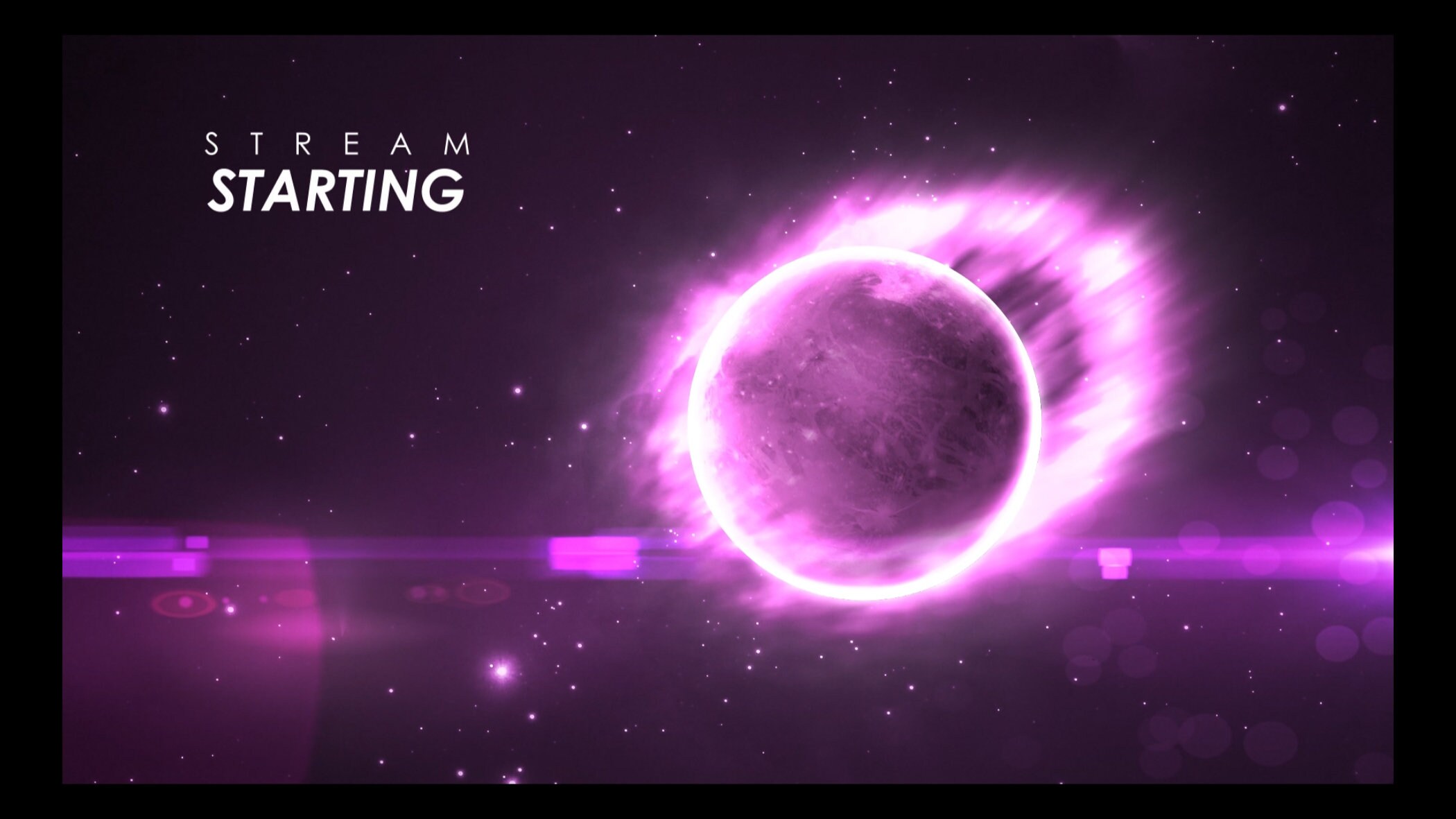Animated Twitch Space Planet Overlay - Etsy UK