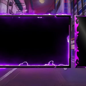 Animated Seamless Webcam Game Cam Overlay With Chat Box & Facecam ...