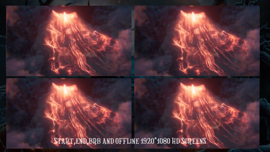 Animated Twitch Fire Overlay Phoenix Stream Pack Scenes - Etsy