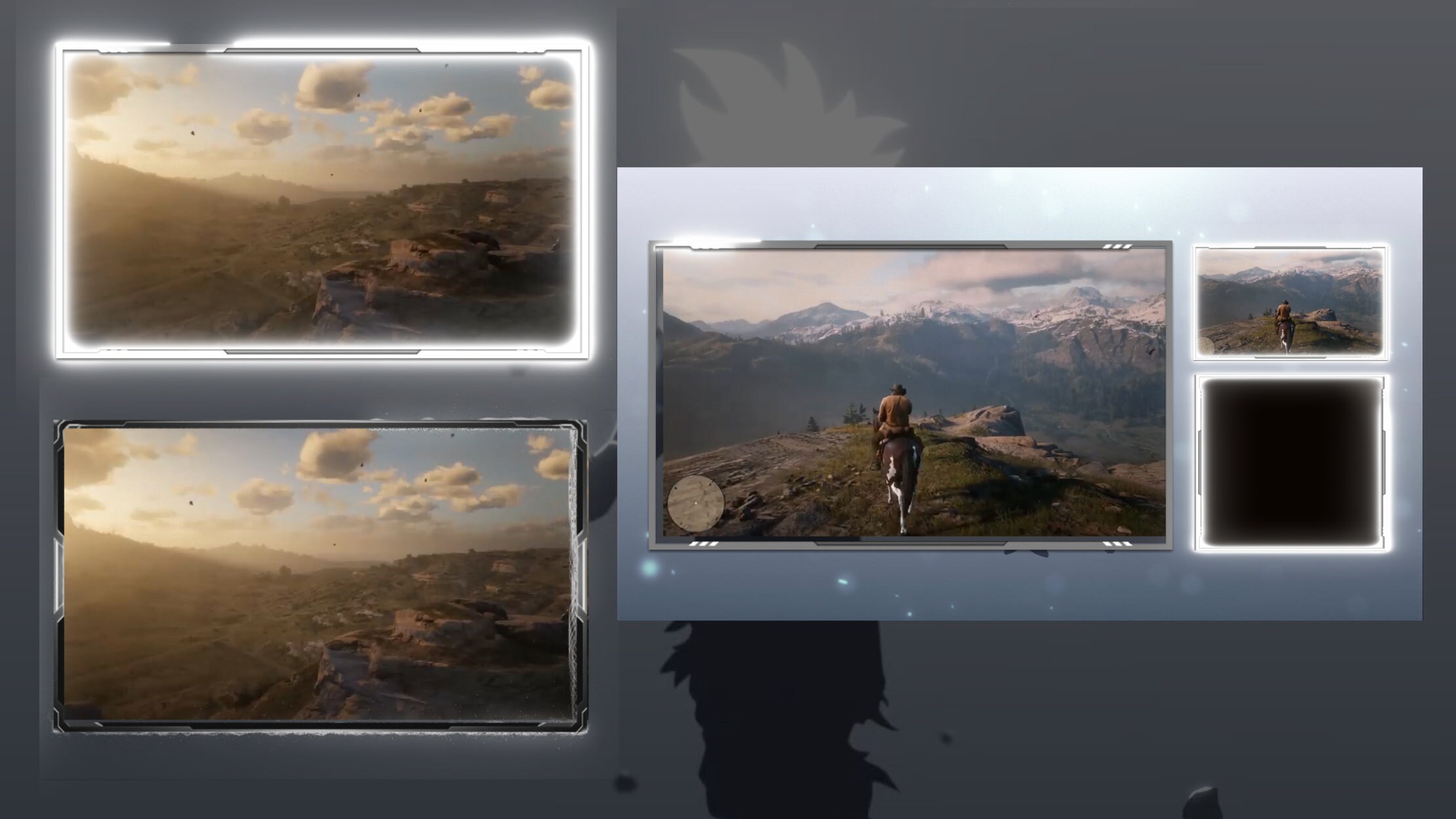 Twitch Overlay Animated Webcam Facecam Gamecam Overlay Live ...